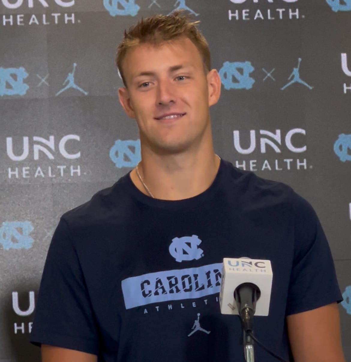 UNC QB Max Johnson back after brutal injury: 'I thought I was going to ...