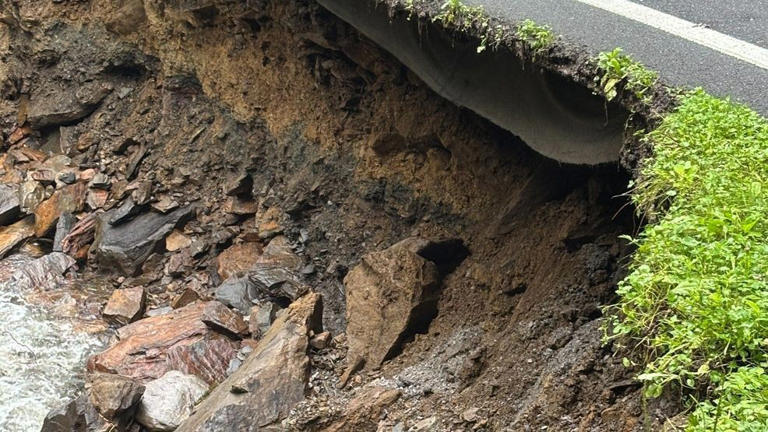Newfound Gap Road closed due to rainfall damage in Great Smoky ...