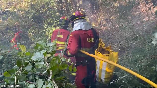Spain burns again! Wildfires sweep across Galicia as authorities ...