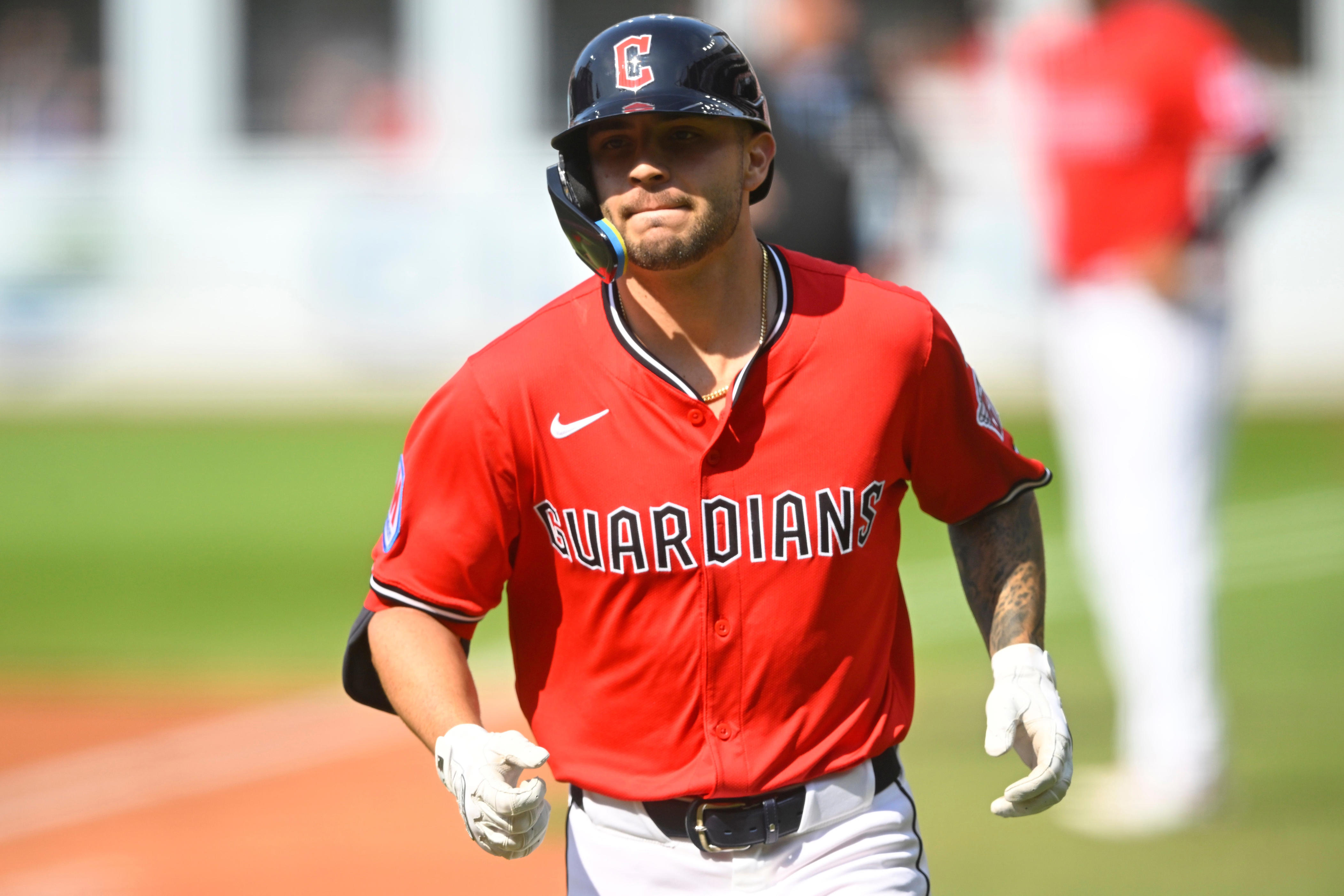 Guardians prospect C.J. Kayfus makes debut for Cleveland, comes through ...