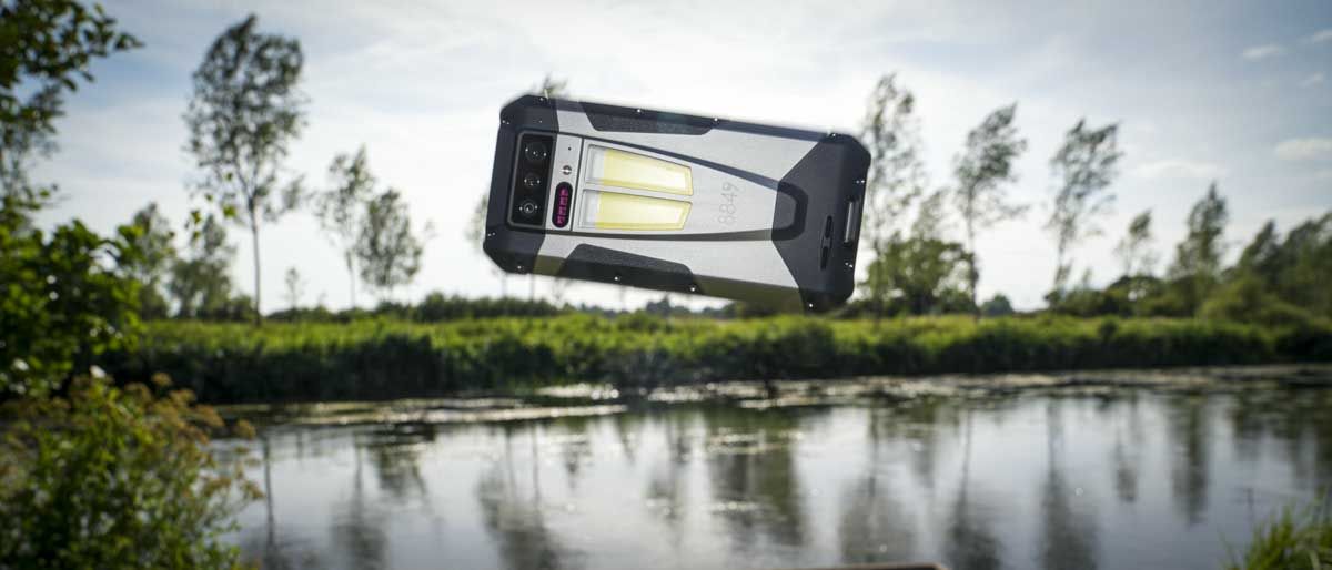 I tested this rugged phone with an integrated projector, and it's ...