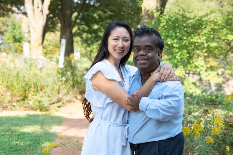 Woman who 'friend-zoned' four-foot husband say marrying him was 'best decision ever made'