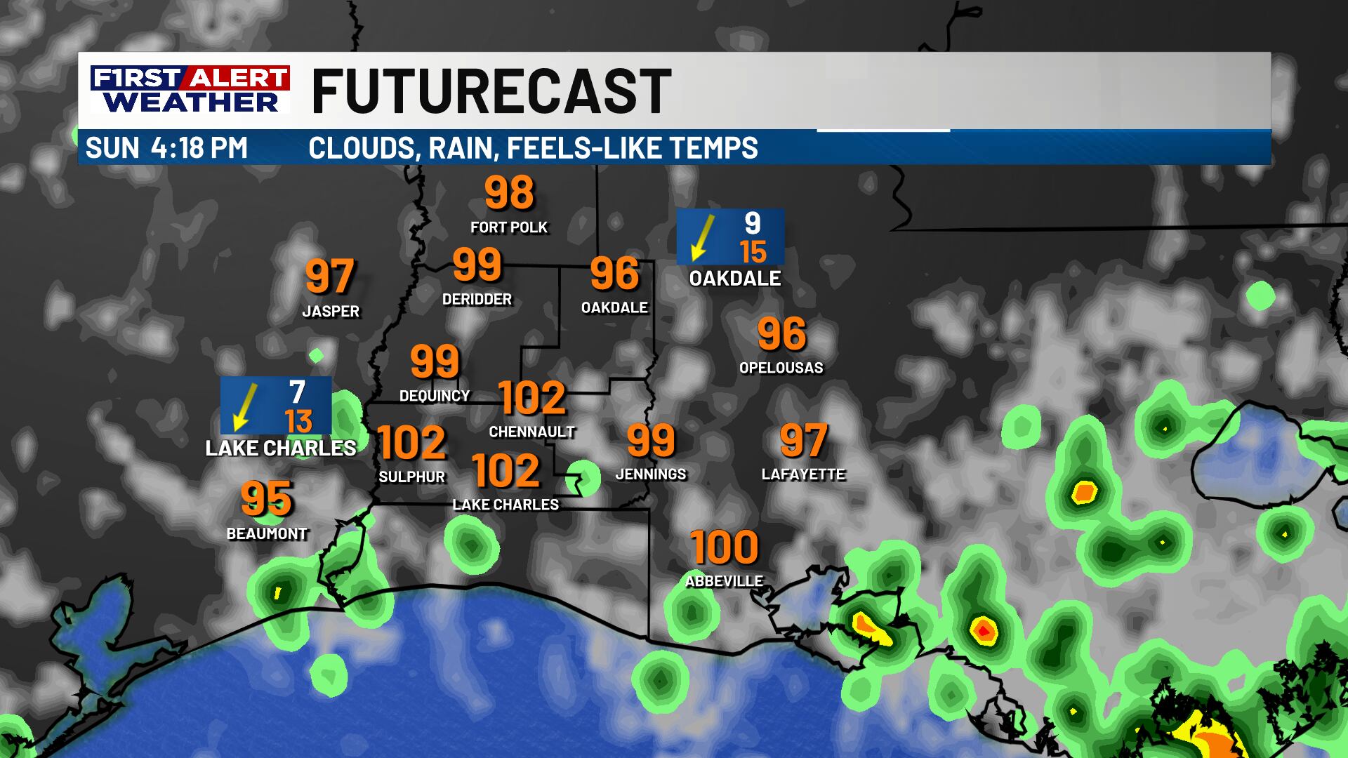 First Alert Forecast Rain Chances Drop Early This Week Staying Warm