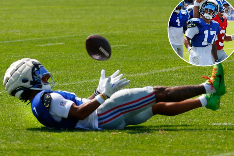 Wan’Dale Robinson’s perseverance rewarded with highlight-reel catch