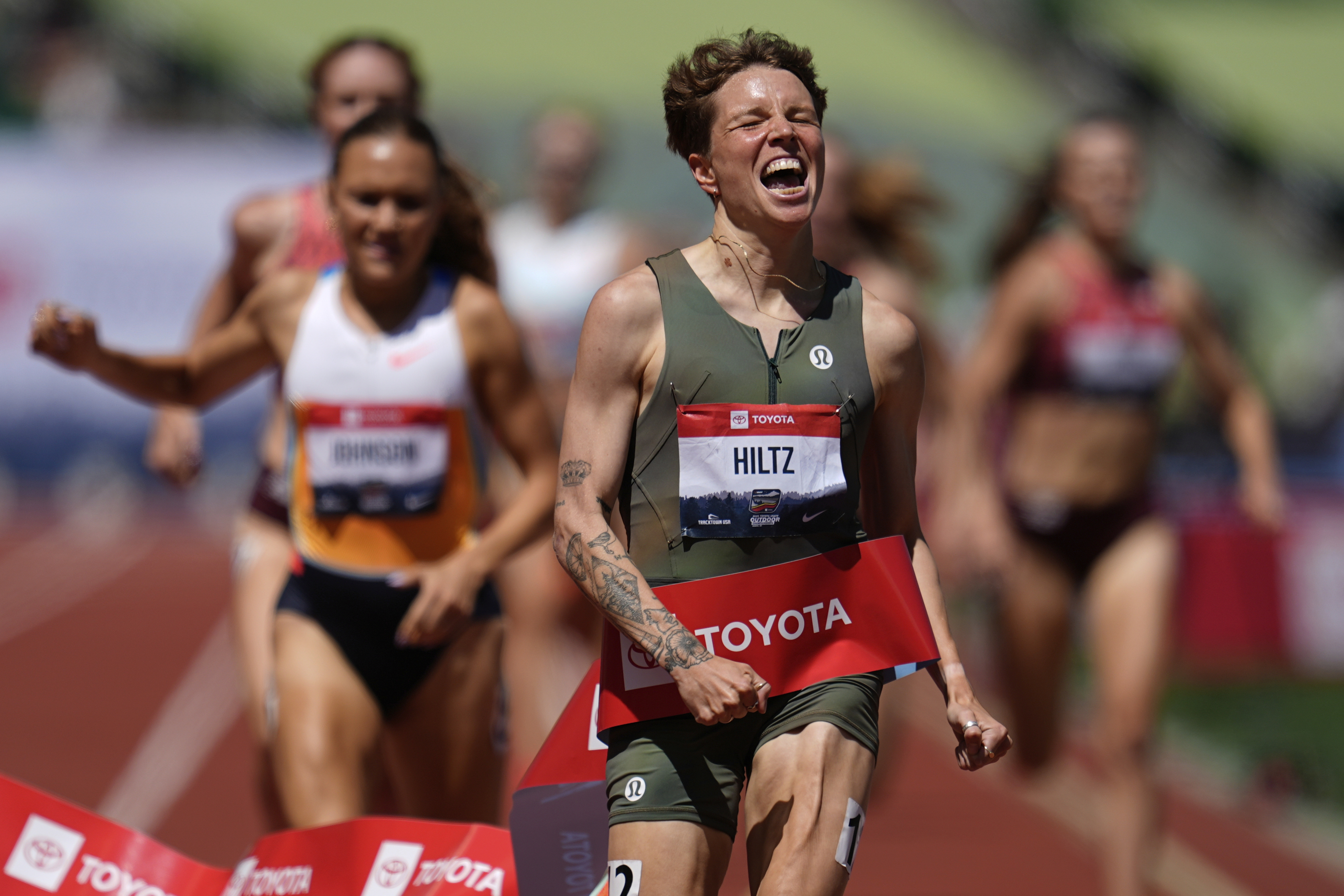 Aptos native Nikki Hiltz three-peats as 1,500 national champ at 2025 ...