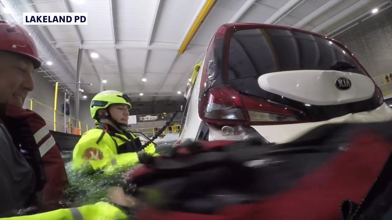 Lakeland police undergo high-water rescue training to prepare for ...