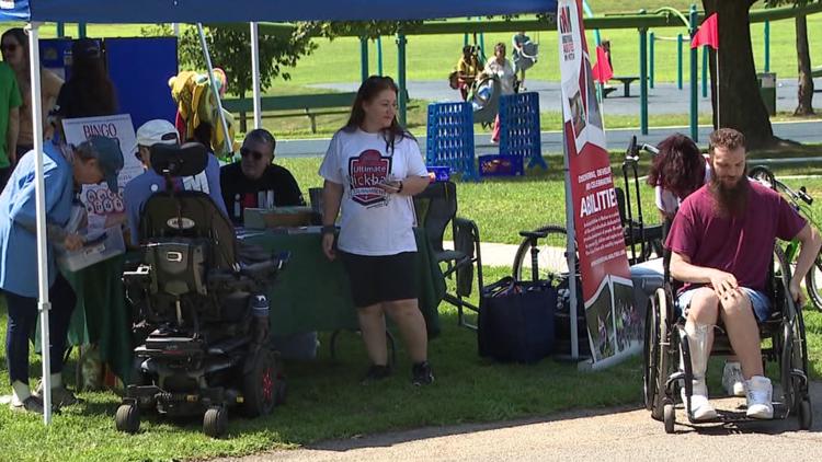 Inclusive activities shine at Kirby Park's Accessible Outdoor Day