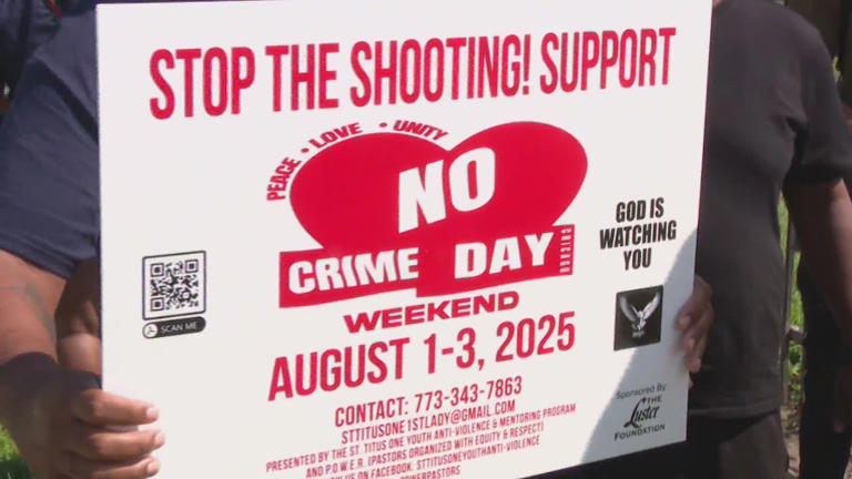 ‘No Crime Weekend’ unites Chicago communities in push for peace