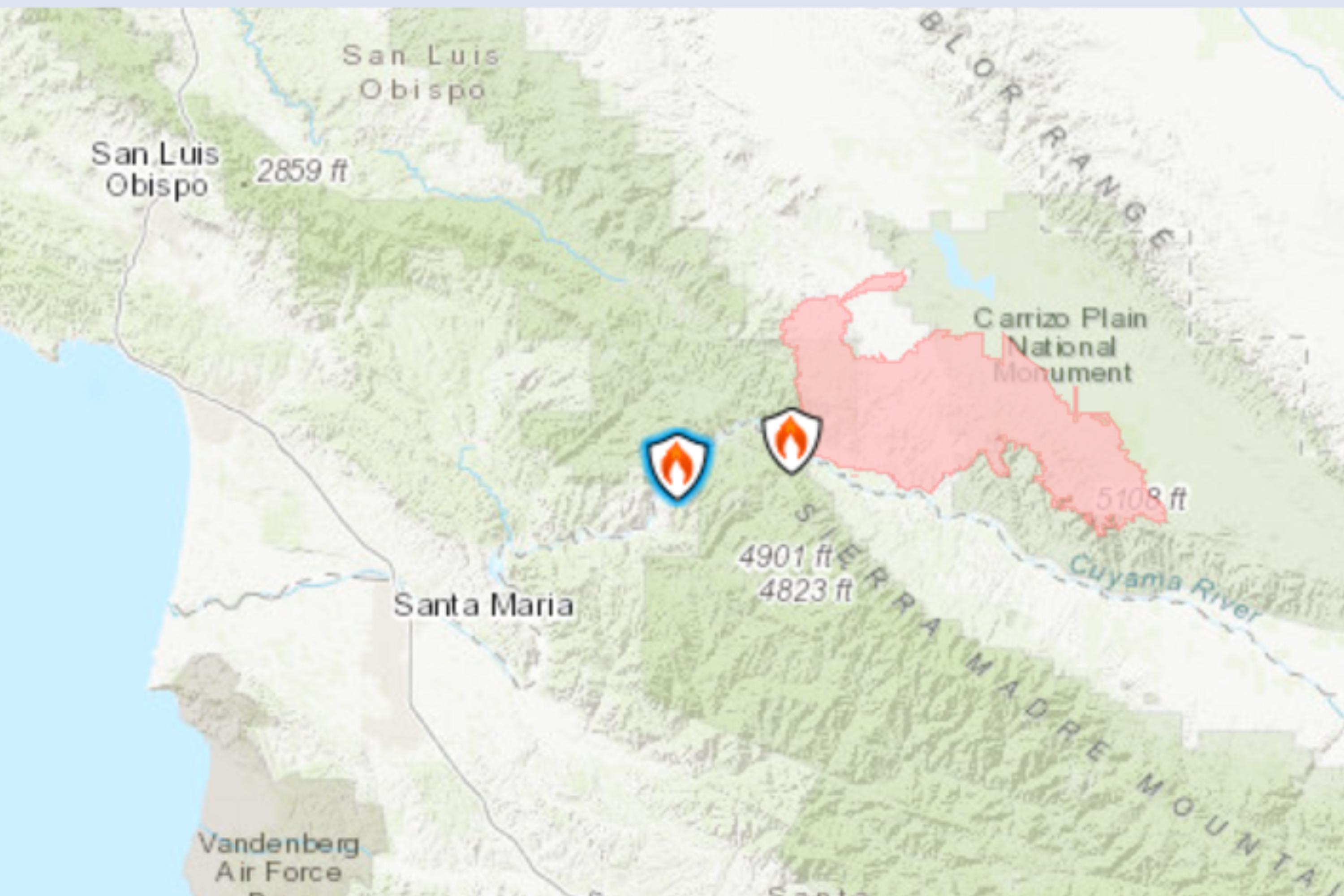 California's Gifford fire prompts evacuation as blaze nears 25,000 acres