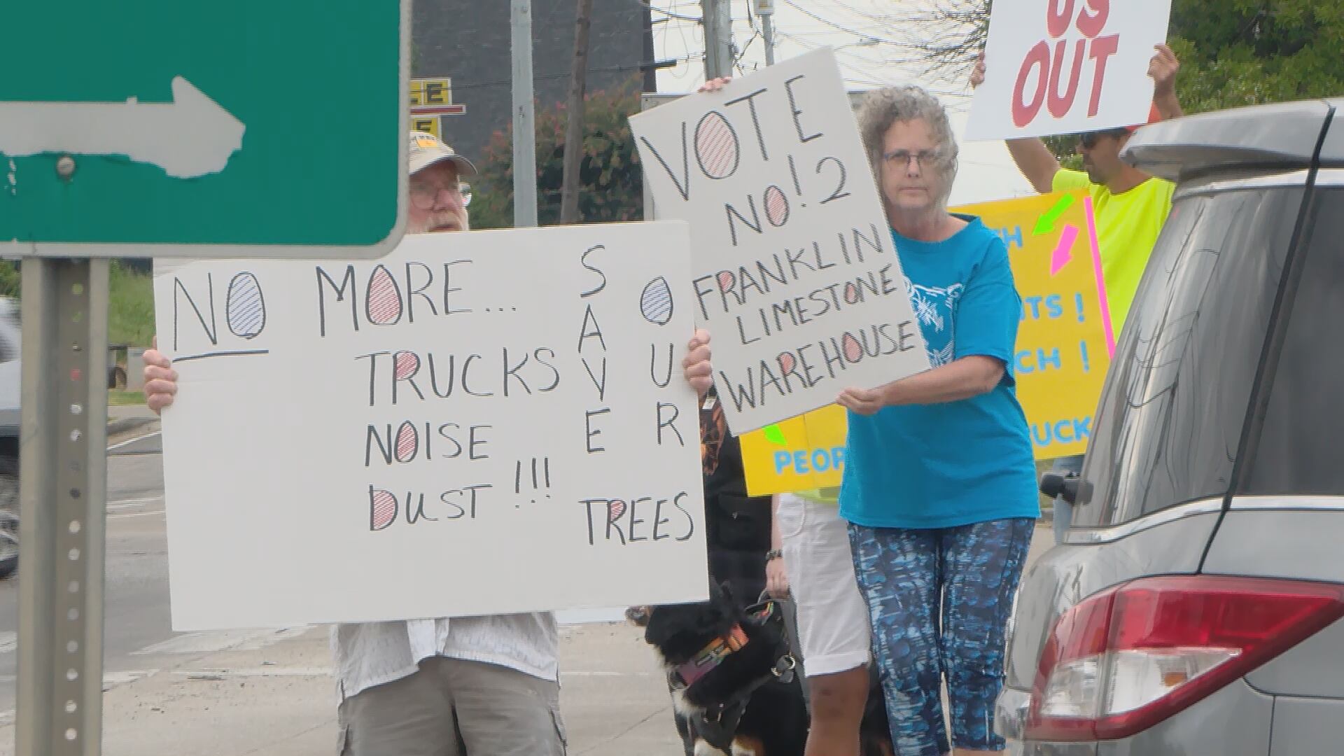 Antioch residents protest construction of warehouse they say could ...