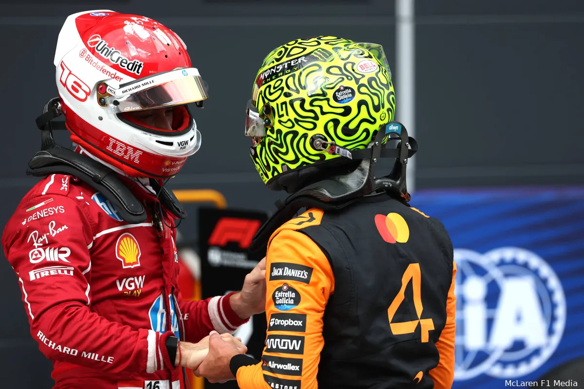 Ondertussen in F1 | GP Abu Dhabi zet McLaren voor het blok met hilarische foto van Leclerc