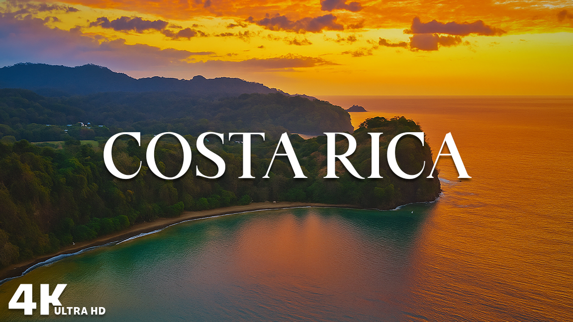 Costa Rica in 4K – Natuur en Rustgevende Klanklandschappen