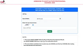 KCET Round 1 Seat Allotment Scorecards 2025 Out; Here's How To Download