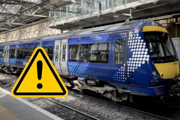 Busy Glasgow Queen Street lines CANCELLED this weeked as trains ...