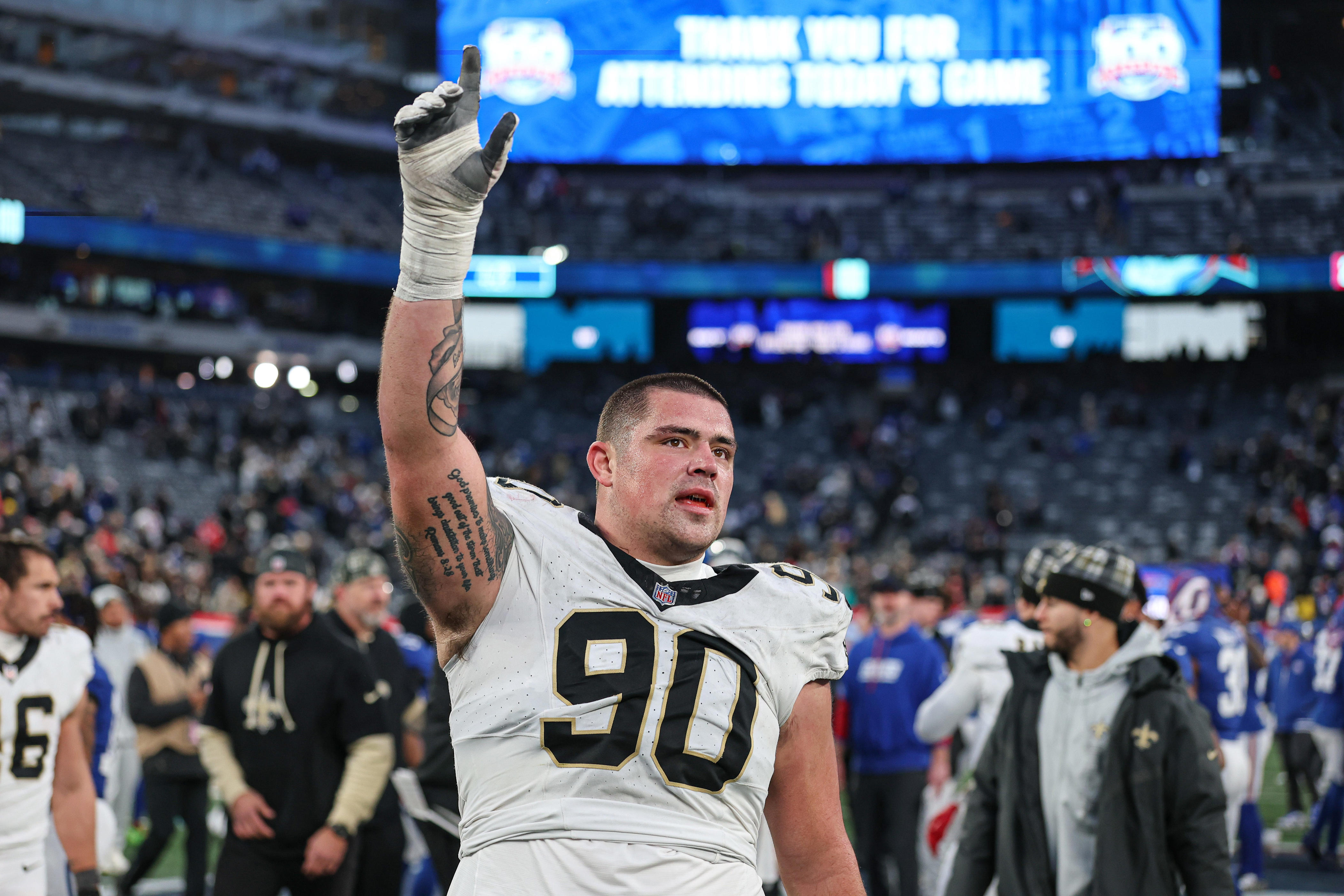 Saints Play of the Day: Bryan Bresee blocks game-tying field goal
