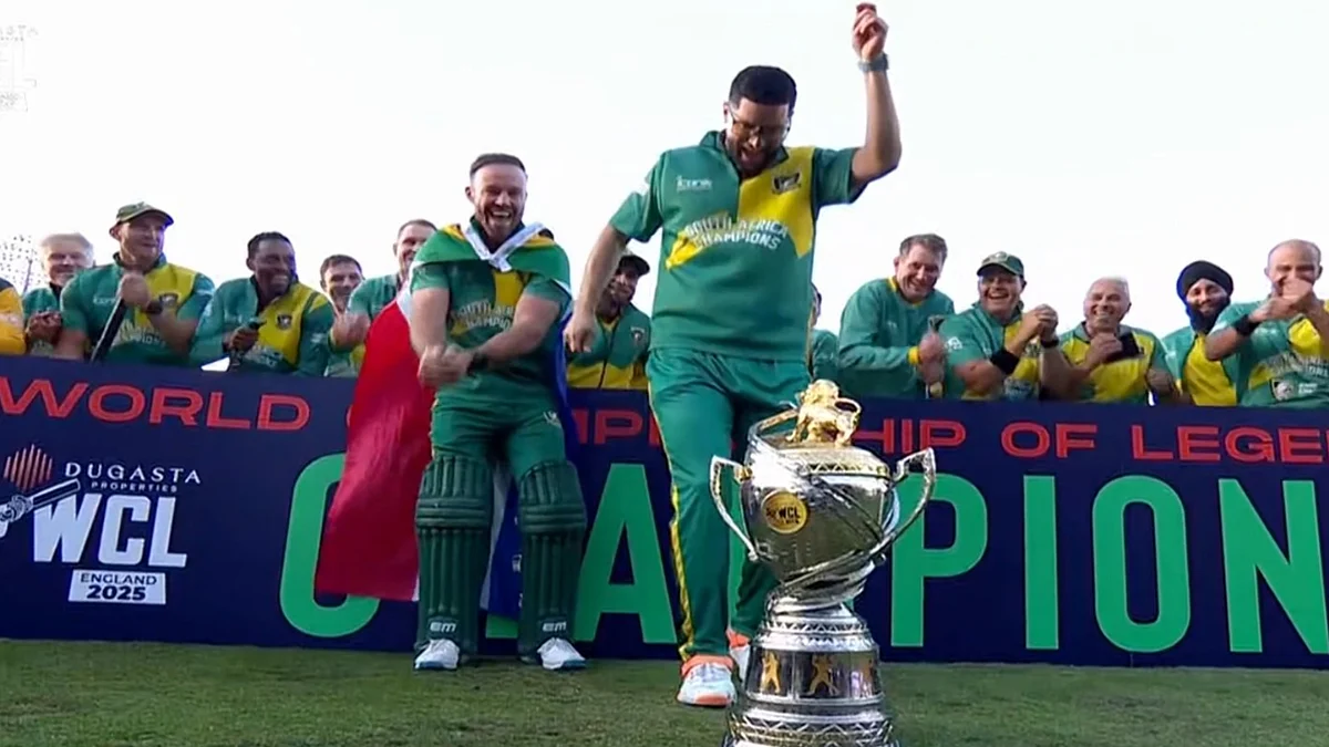 Viral! Wayne Parnell, AB de Villiers' ‘Aura Farming’ Dance Lights Up ...