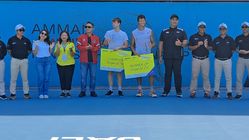 Max Basing Juara Seri Kedua Amman Men's World Tennis Championship Seri ...