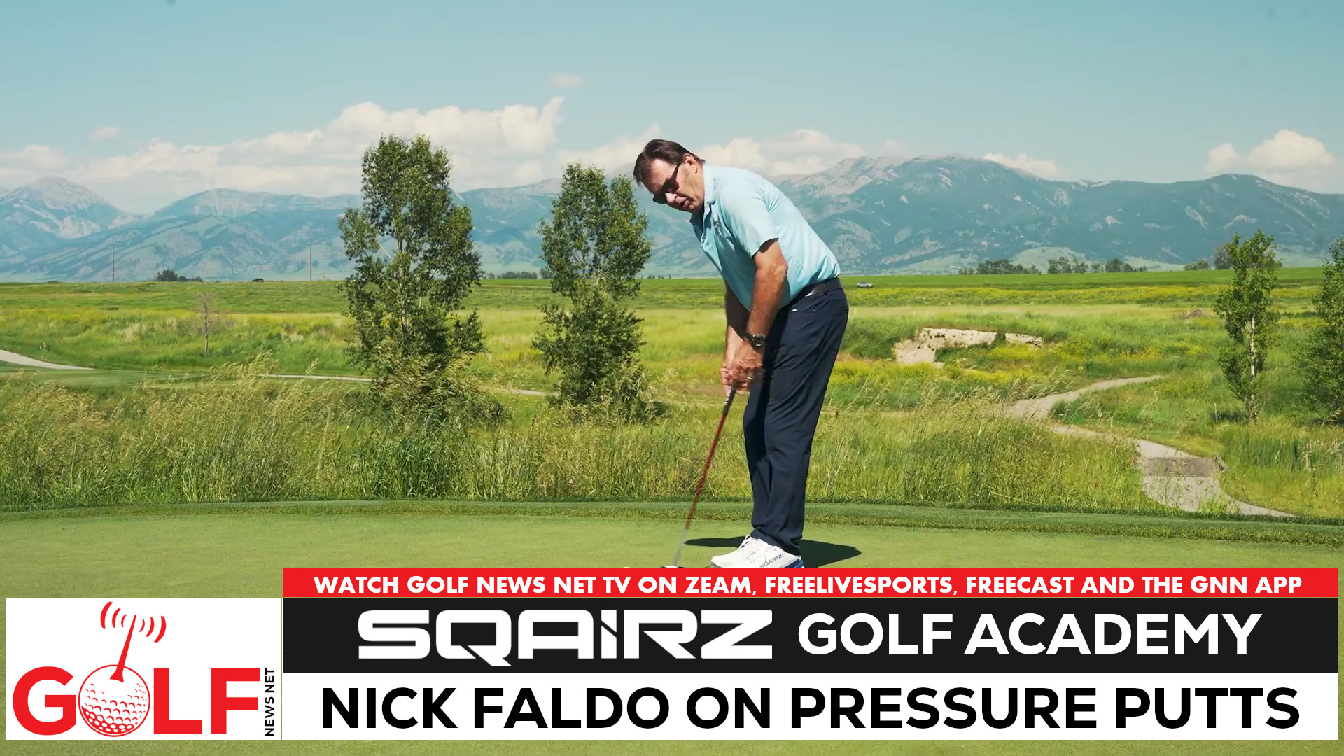 Nick Faldo teaches how to best practice pressure putts