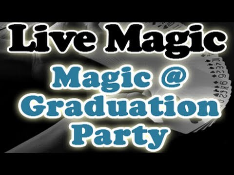 Magic takes over at a graduation party