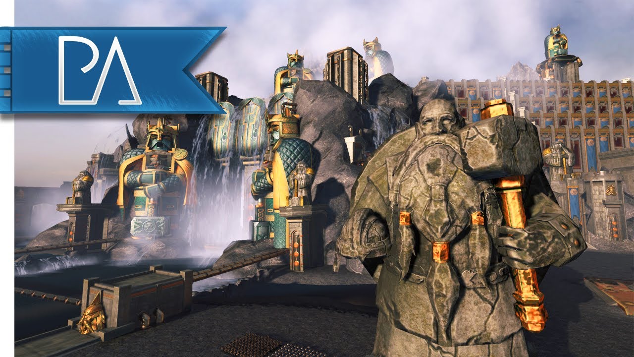 Siege of the Dwarven Dam: Greenskin invasion - Total War: Warhammer ...