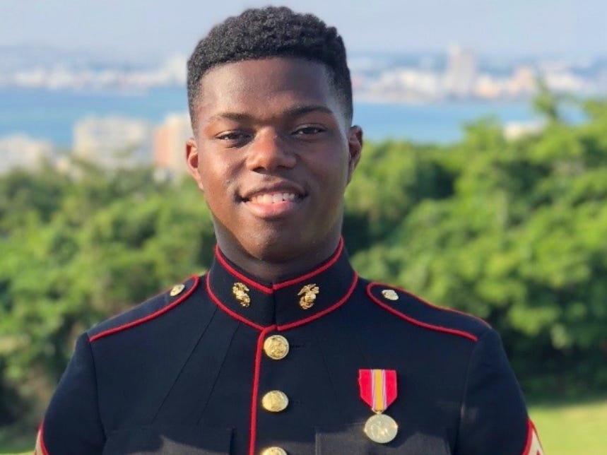 College wasn't right for me, so I joined the Marines. I was able to ...