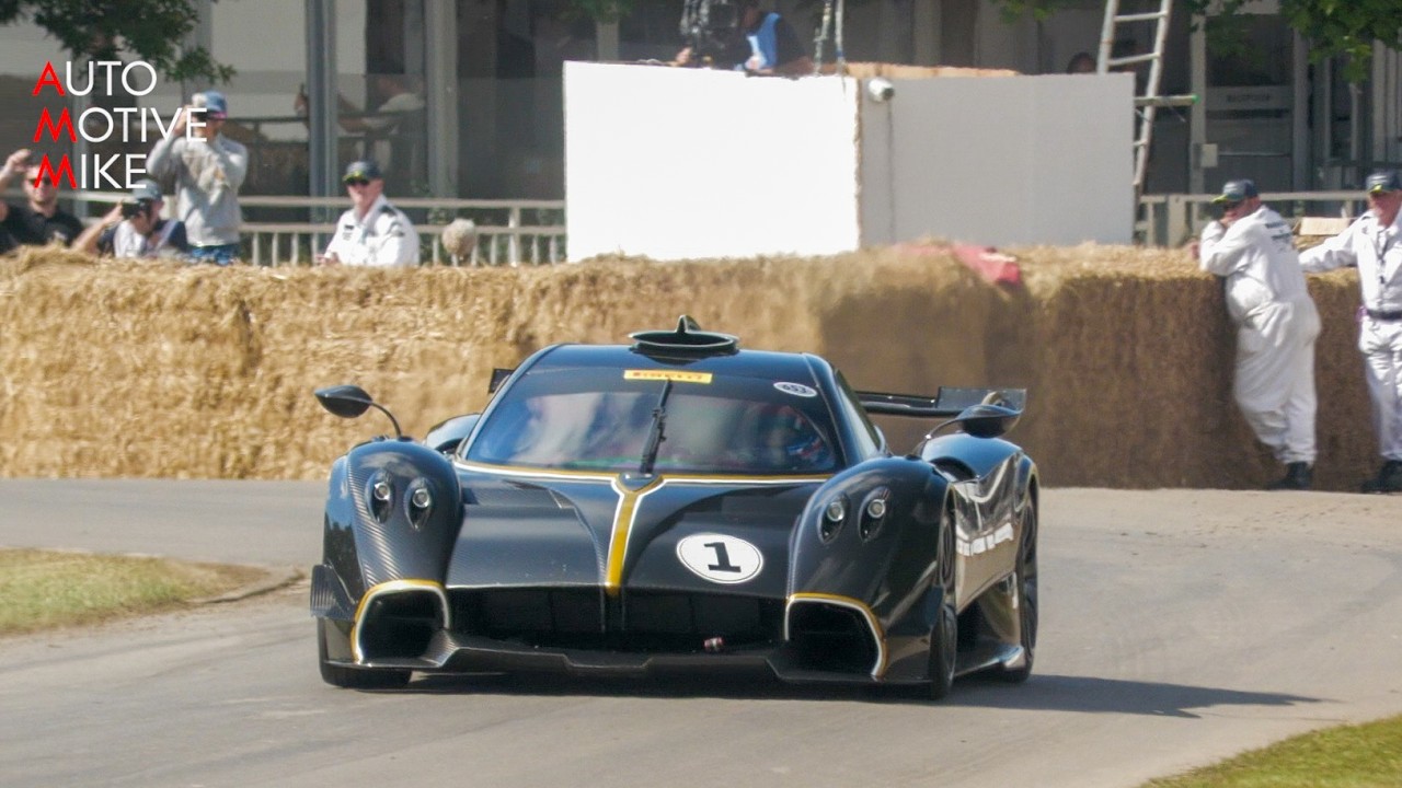 Hypercars Going Flat Out on Track | Bolide, Huayra R, CC850, Solus GT ...