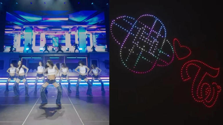 TWICE Headline Lollapalooza, Perform KPop Demon Hunters Song Takedown And Dazzle With Drone Show ...