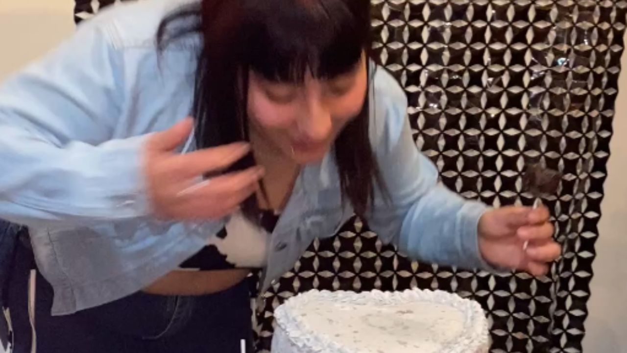 Birthday celebration takes a funny turn when cake ends up all over ...