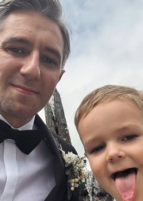 PICS: Simon Harris' children have a field day at their uncle Adam's ...