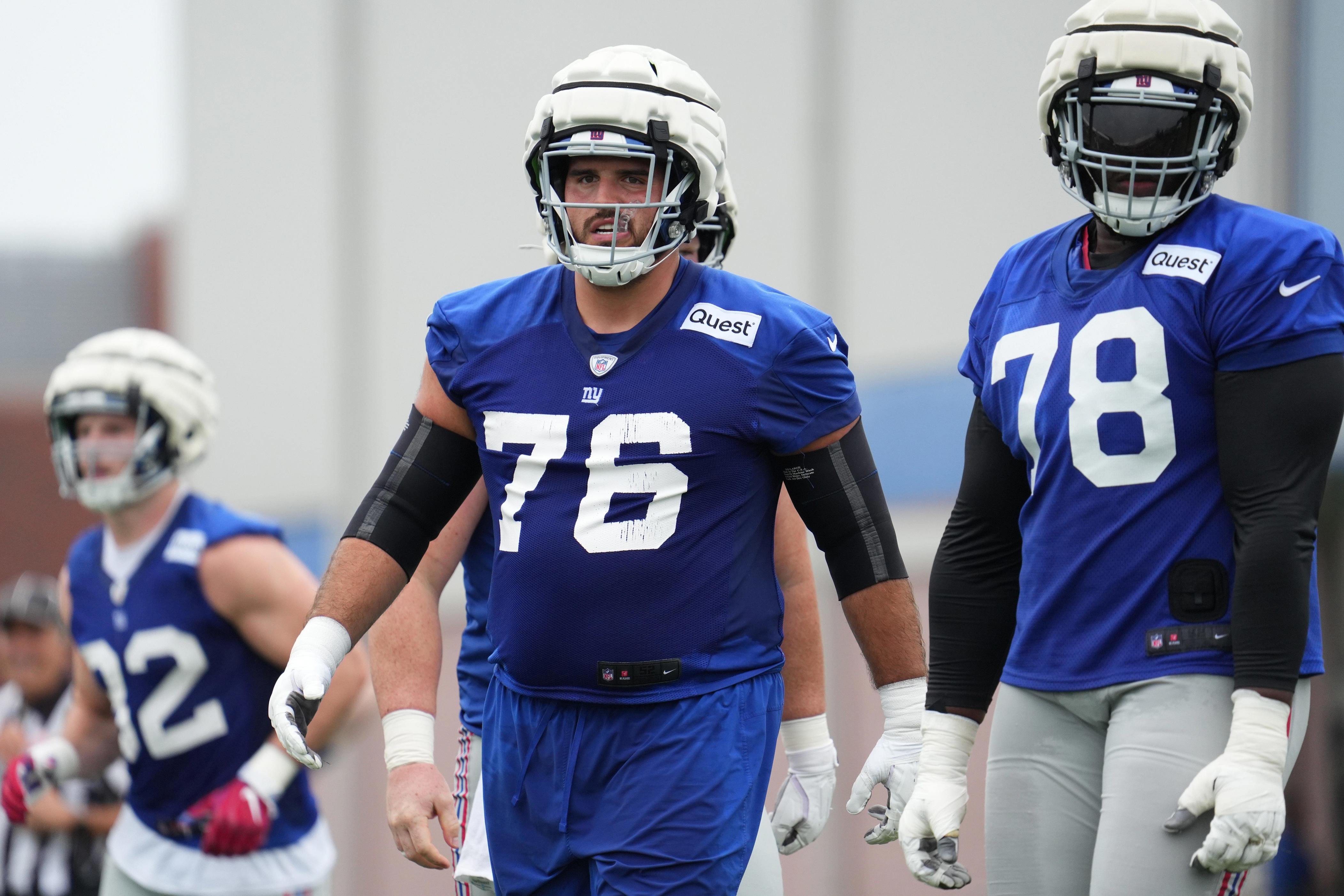 New York Giants' Jon Runyan Jr. impressed with Evan Neal, Abdul Carter