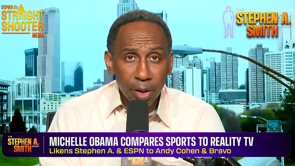 Stephen A. Smith blasts Michelle Obama over Trump comments