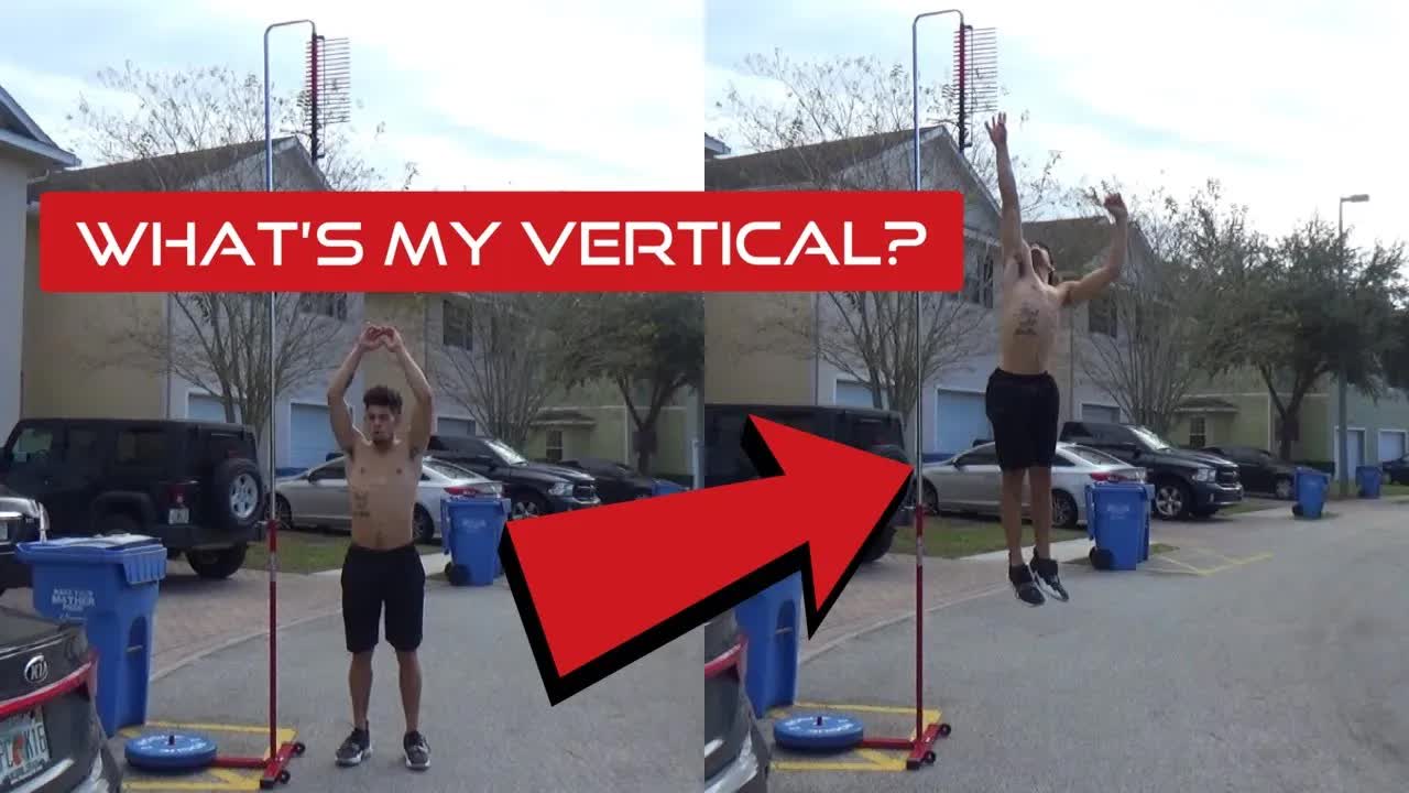 Testing My Standing Vertical Jump!