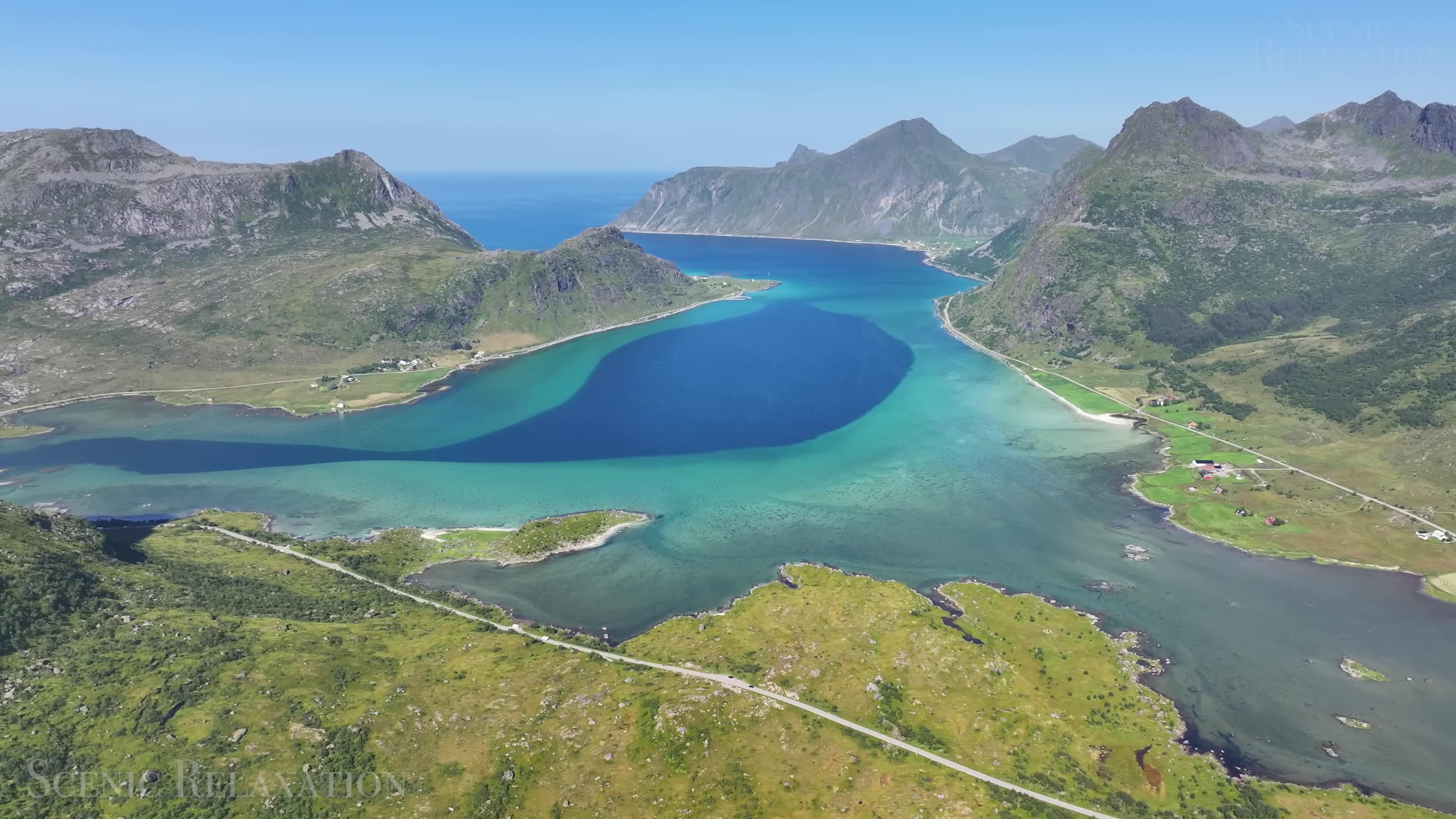 Un regard paisible sur la Norvège – Vues par drone en 4K