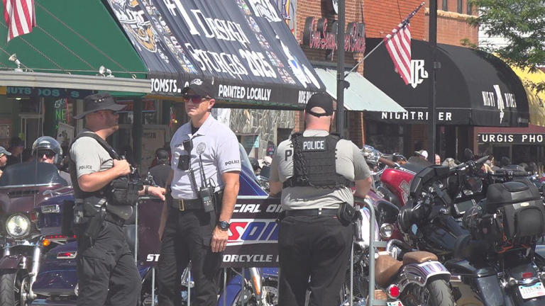 Sturgis police release rally day one crime statistics