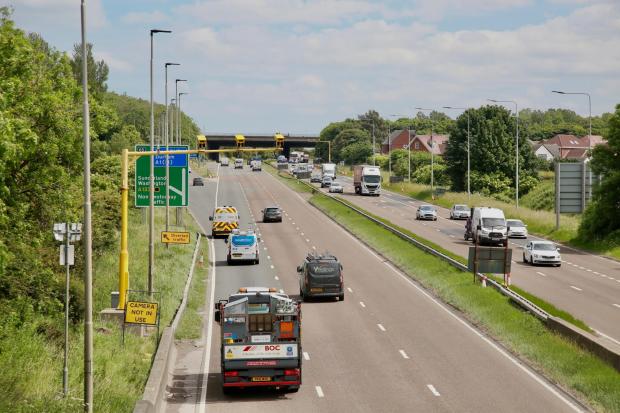 Average speed cameras appear on County Durham A1(M) - when they'll be ...