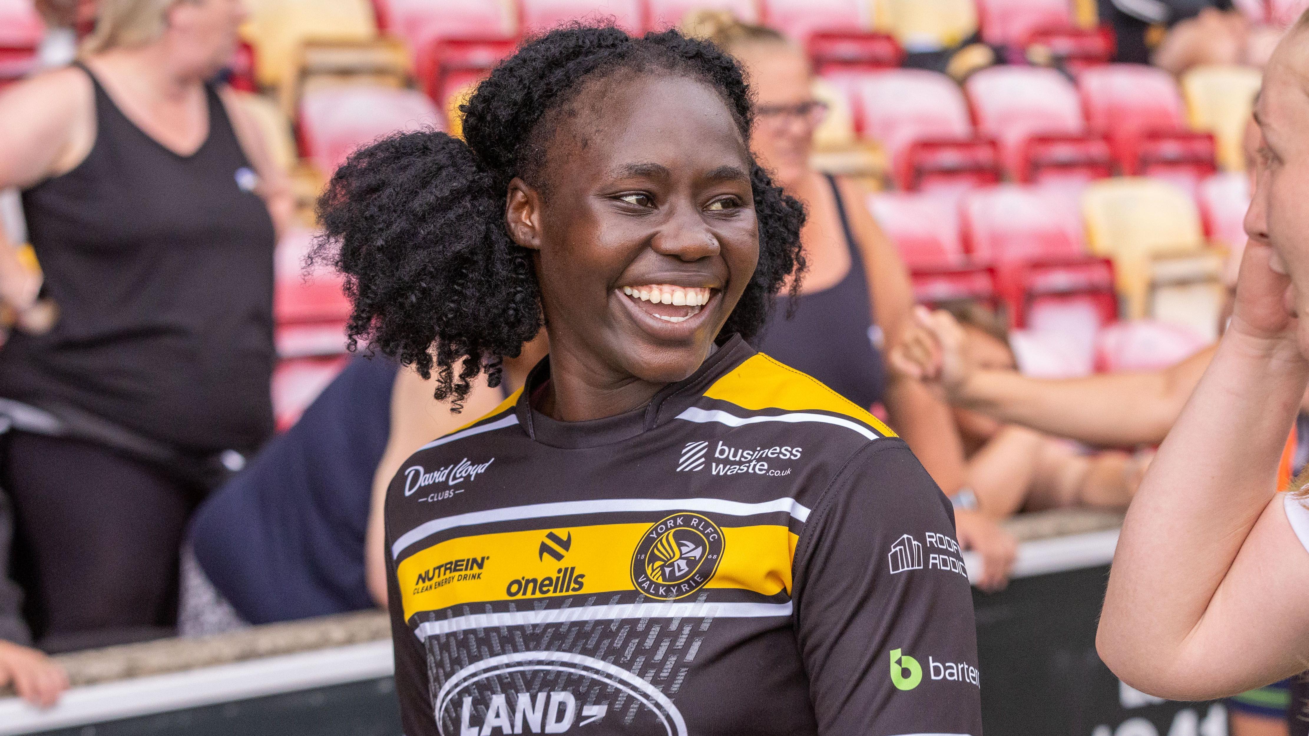 'Trailblazing' Ugandan player joins women's rugby team