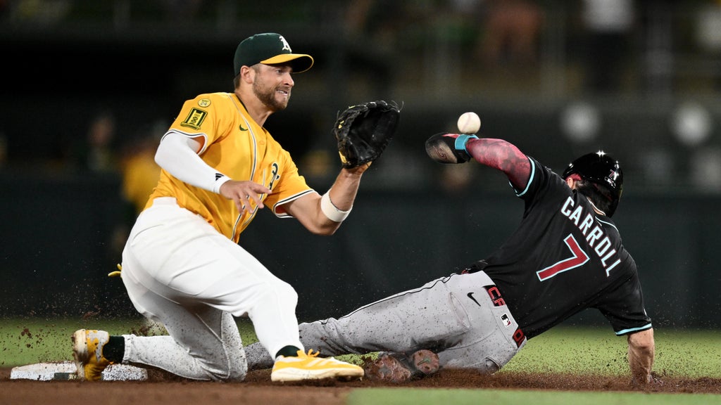 Diamondbacks beat Athletics 7-2 to end six-game losing streak