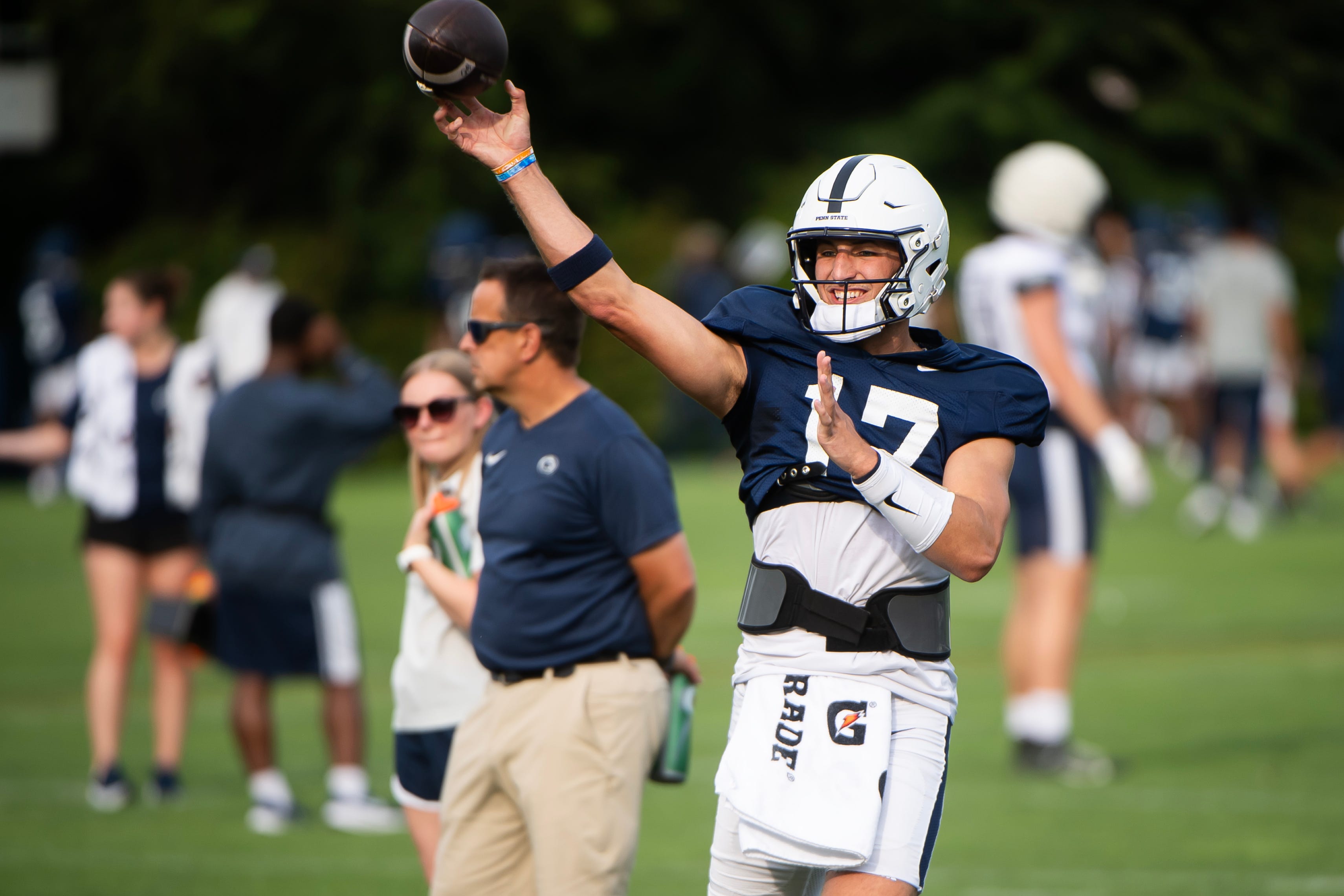 Ethan Grunkemeyer is QB2 for Penn State football - for at least Week 1