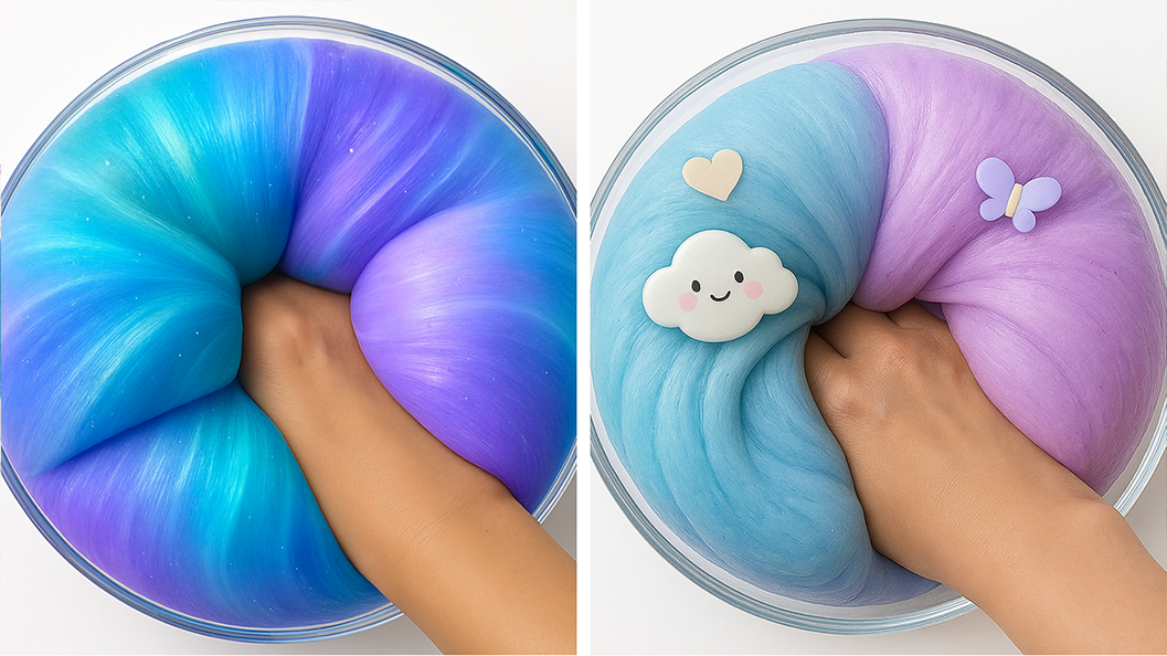 30 Minutes of Oddly Satisfying Colourful Slime ASMR | Relaxing When ...