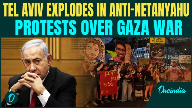 Israel In Turmoil As Anti-Govt Fury Erupts Over Gaza Bombings, Hostages ...