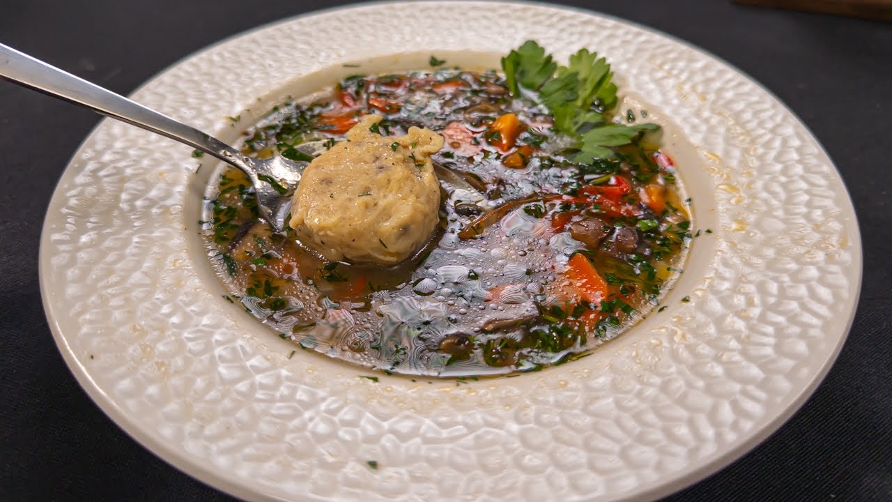 Wie man eine köstliche Frikadellensuppe zubereitet - das perfekte ...