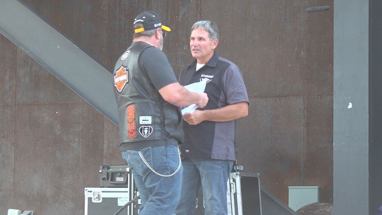 Kevin Forrester speaks about his first rally as Sturgis mayor