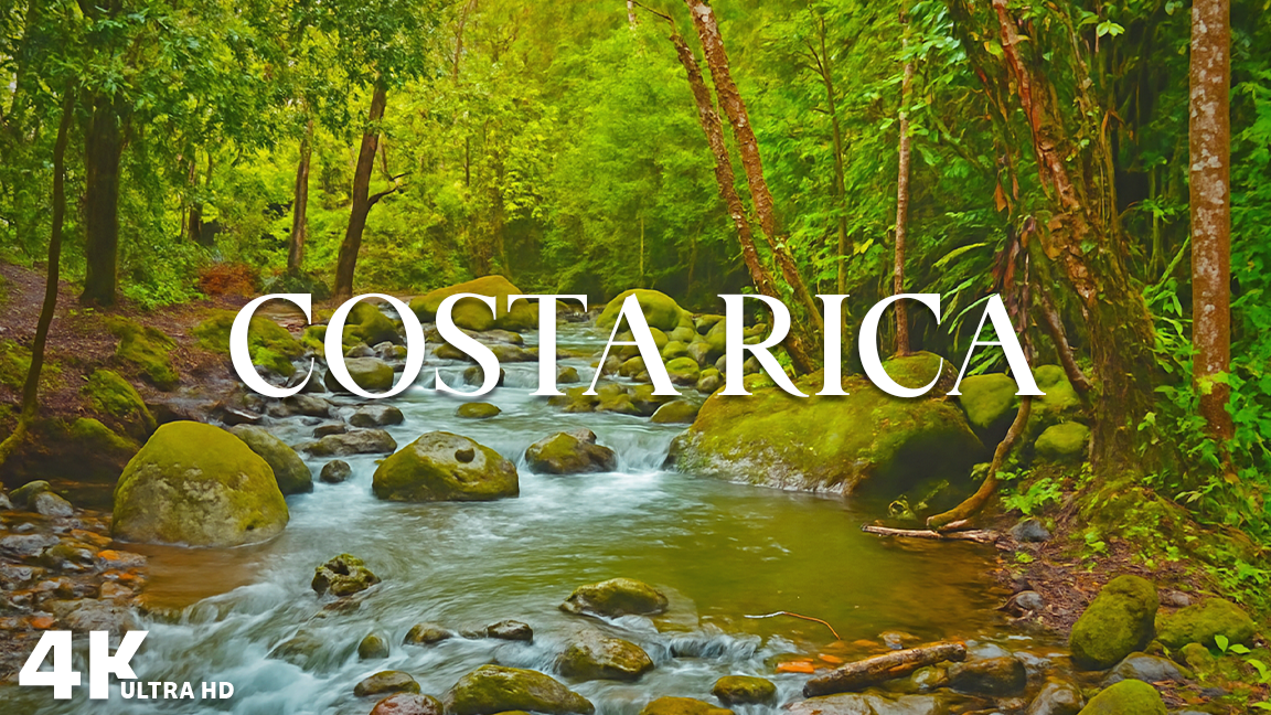 Letting the Land Tell Its Story – Costa Rica with Ambient Music in 4K