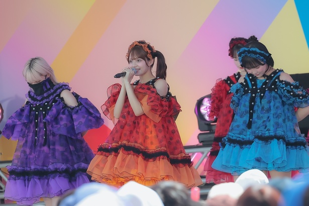 CANDY TUNEが3度目の出演で念願の最大ステージ「HOT STAGE」へ…うれしさも熱さも“倍の倍の倍”＜TIF2025＞