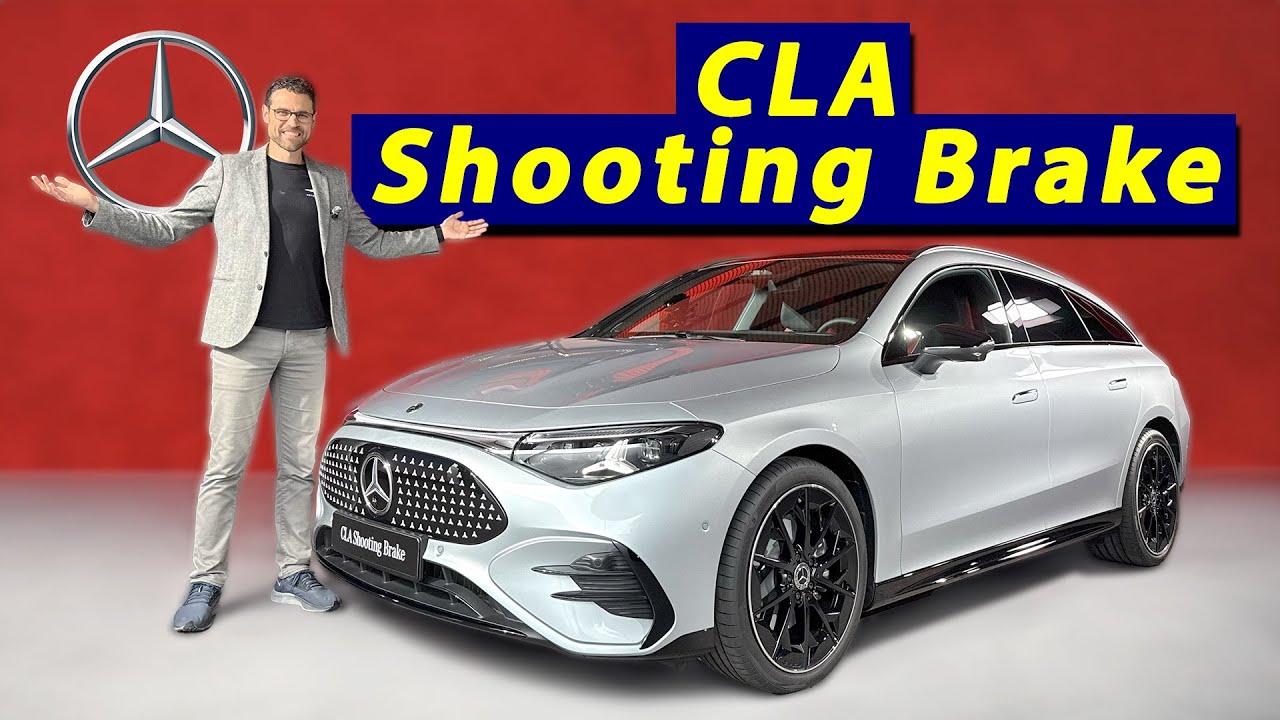 All-New Mercedes CLA Shooting Brake Premiere – EV and ICE Options