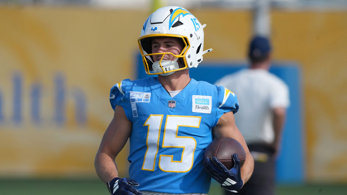 Chargers’ Ladd McConkey, Mekhi Becton get injury updates amid practice ...