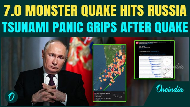 BREAKING: Powerful 7.0 Earthquake Strikes Russia's Kuril Islands ...
