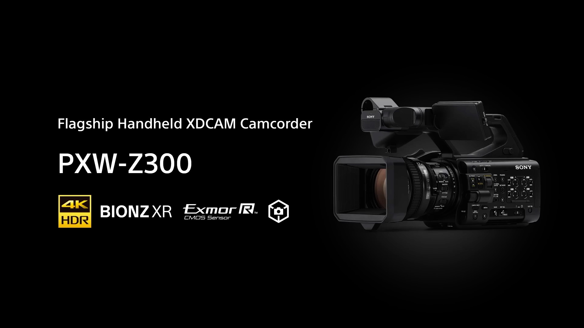 Introducing PXW-Z300 Sony XDCAM