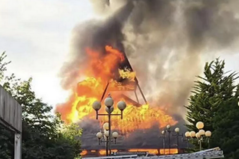 Fire crews battle Cumbernauld church blaze through the night as probe ...