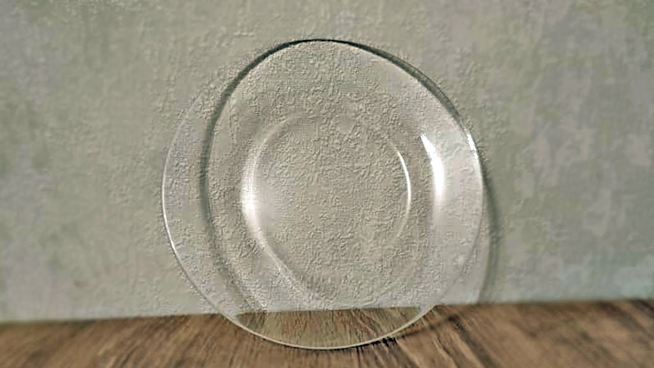 Turn an Ordinary Glass Plate into Stunning Decor